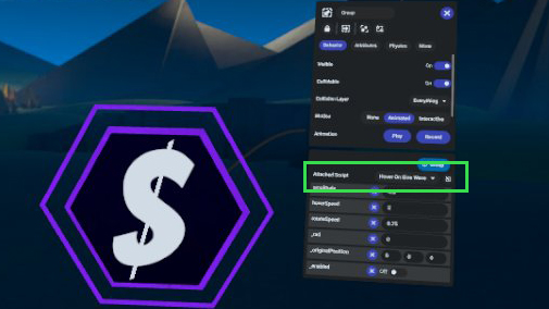 Hover On Sine Wave Code Blocks Asset ShadalVR Creates