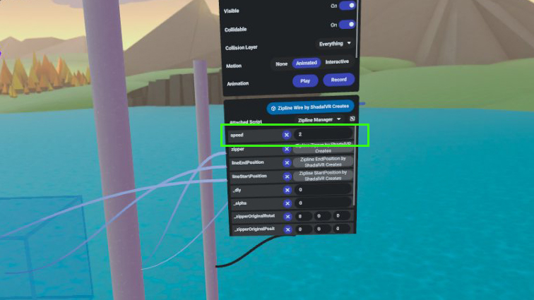 Zip Line Code Blocks Asset ShadalVR Creates